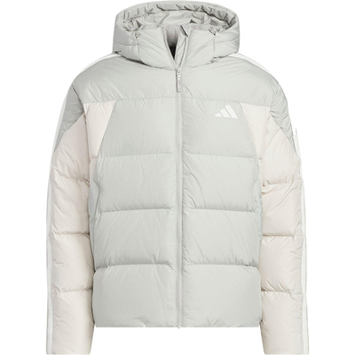 Adidas/阿迪达斯正品3S PUFF D JKT男士连帽保暖休闲羽绒服KC2496