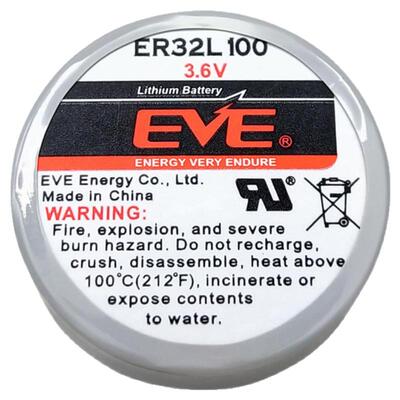 亿纬ER32L100胎压监测3.6V锂电池