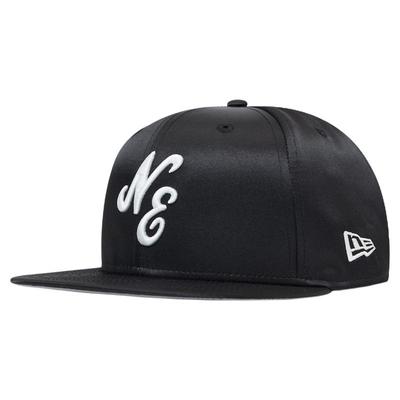 New Era纽亦华2025秋冬新款缎面棒球帽字母平檐全封质感时尚5950