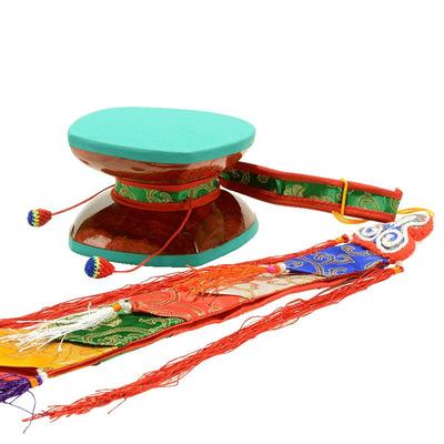 闯隆尼泊尔手鼓乐器民族风