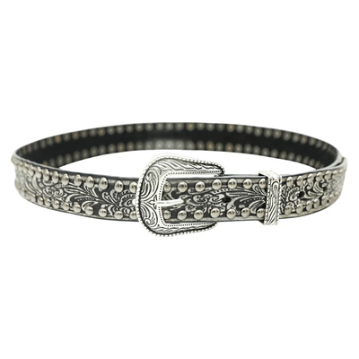 美式复古朋克铆钉腰带