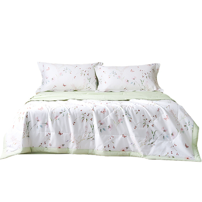 全棉空调被可机洗水洗夏被