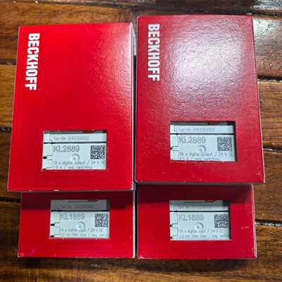 议价KL1889 KL2889现货促销全新原装正品未拆封BECKHOFF倍福模块