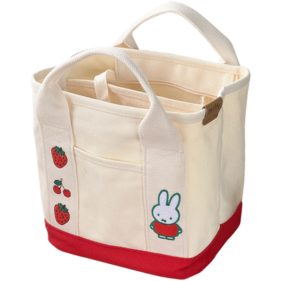 米菲品牌帆布包可爱便当包手拎包