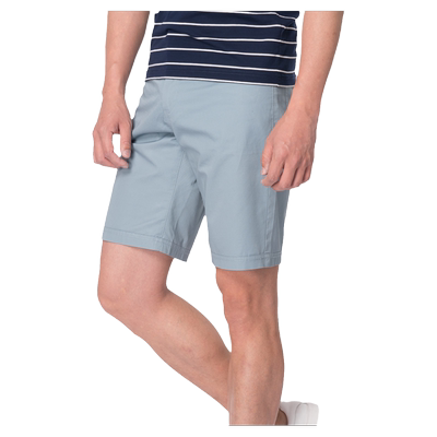 嘉意纯棉柔软无褶直筒修身短裤