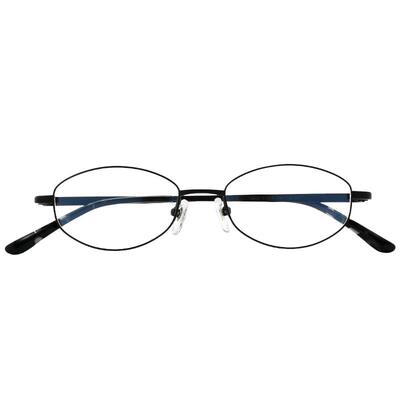 纯钛全框可配高度近视老花眼镜架