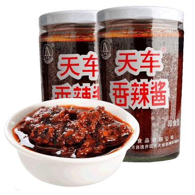 老字号天车牌香辣酱四川辣椒酱