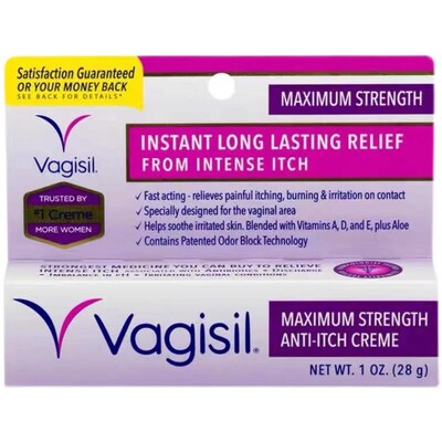 vagisil美国肛门男女通用无痒膏