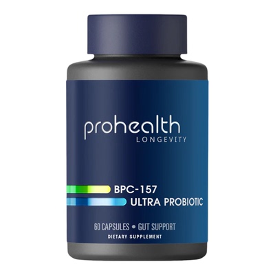 美国Prohealth产品BPC 157超级益生菌肠道守护男女通用60粒