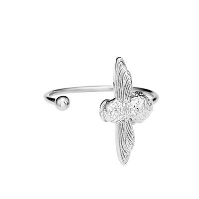 3D小蜜蜂戒指大小可调节