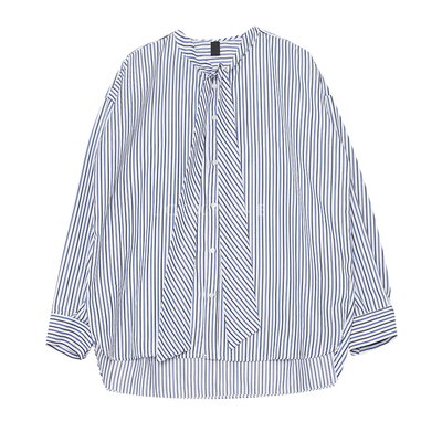 MRCYC夏季韩版潮流宽松条纹T恤