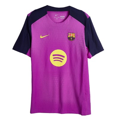 耐克巴萨球员版训练短袖