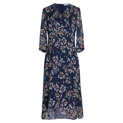 简爱诺真丝气质连衣裙