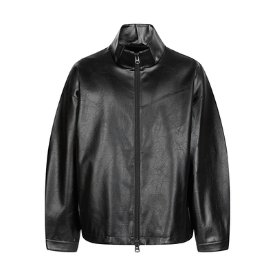 速写男装2025冬新品仿皮衣短款