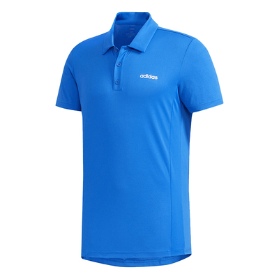 阿迪达斯正品新款透气翻领polo衫