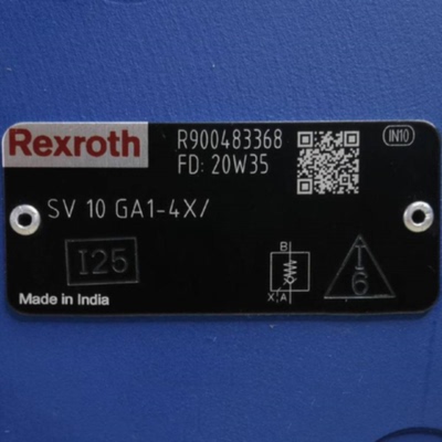 议价Rexroth力士乐单向阀 R900483368 SV10GA1-42 4X原装正品印度