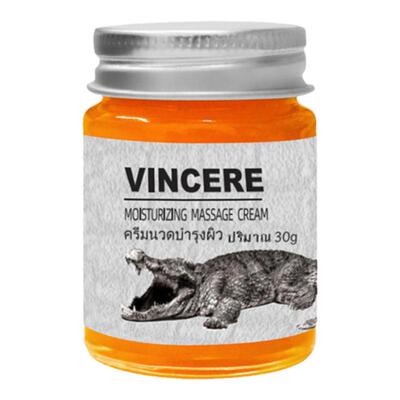 泰国进口VINCERE鳄鱼膏去除黑痘印疤痕淡软化色素皱纹滋润修复30g