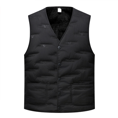 恒源祥彩羊新款加绒加厚棉马甲冬