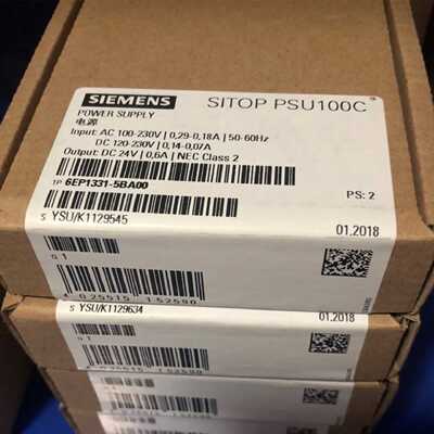 议价6EP1331-5BA00 SITOP PSU100C 24 V/0.6 A调节型电源6EP13315
