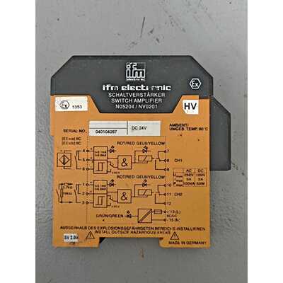 ifm N05204开关放大器，德国原装，拆机件，成色还可以