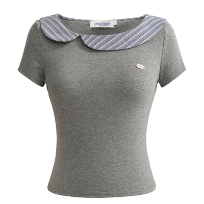 UNIFREEPLUS大码短袖T恤显瘦上衣