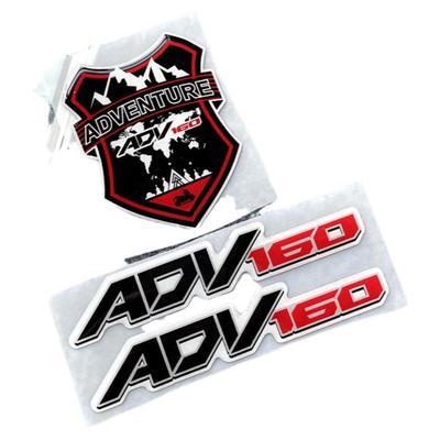 适用ADV150/160改装饰软胶贴纸