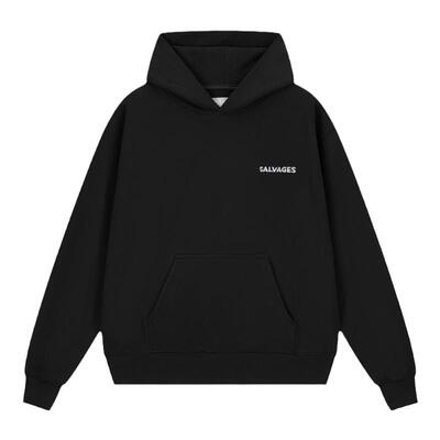 SALVAGES明星同款简约连帽卫衣