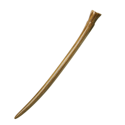 小李子簪子绿檀木简约日常发钗