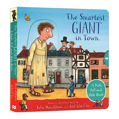 英文原版镇上最聪明的巨人