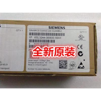 议价西门子6SL3244-0BB00-1BA1控制单元CU240B-2现货6SL32440BB00
