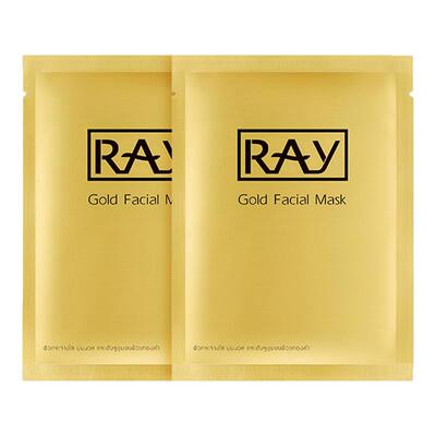 泰国热销TOP|金色提亮面膜2片