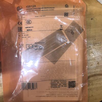 询价-IFM易福门IG512A接近开关，,限号8个,实