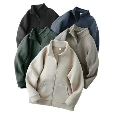 冬季美立森宽松立领男士夹克