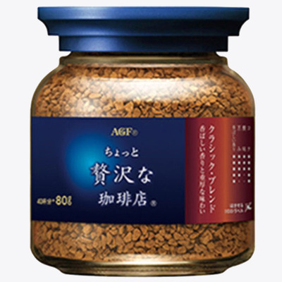 日本进口速溶黑咖啡AGF品牌