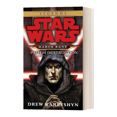 英文原版小说 Path of Destruction Star Wars Legends 星球大战 达斯贝恩 毁灭之路 英文版 进口英语原版书籍