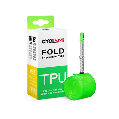 CYCLAMI小布折叠自行车超轻内胎BMX349 355 406 451金属法嘴TPU