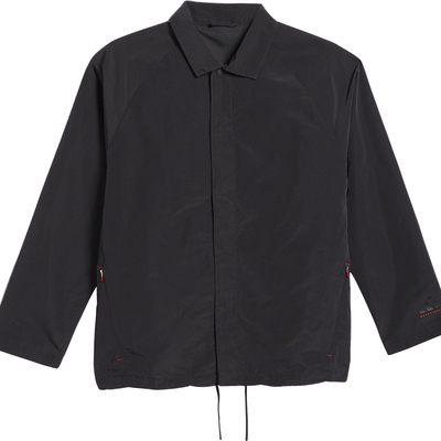 阿迪达斯男女翻领宽松运动外套