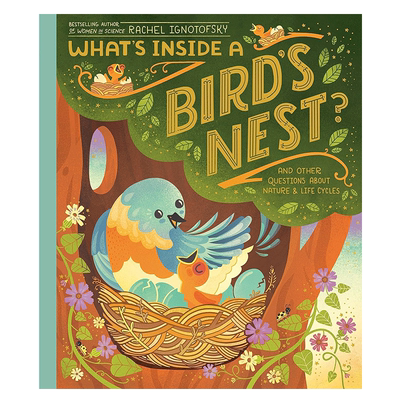 鸟巢的构造 Rachel Ignotofsky Whats Inside A Birds Nest英文原版 儿童科普绘本 动物图画书 精装进口童书4-7岁 又日新