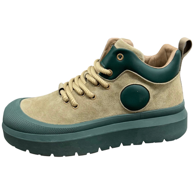 英伦短靴厚底户外工装靴大头鞋