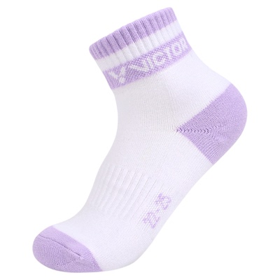 正品VICTOR威克多胜利羽毛球袜子毛巾底女袜短筒毛圈运动袜SK9410