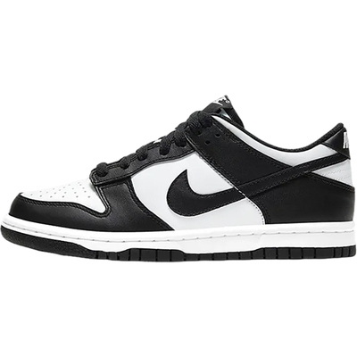 Nike/耐克官方正品DunkLow新款儿童黑白色校园复古板鞋CA1570-006