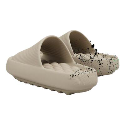 4cm踩屎感厚底男士运动拖鞋外穿