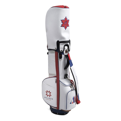 高尔夫球包韩国malbon新款单肩包男女通用轻便易携时尚PU材质