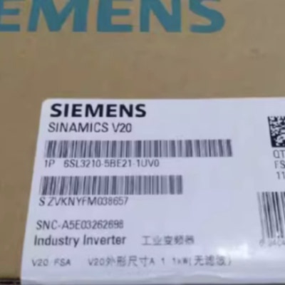 议价6SL3210-5BE21-1UV0 西门子原装全新变频器 6SL32105BE211UV0