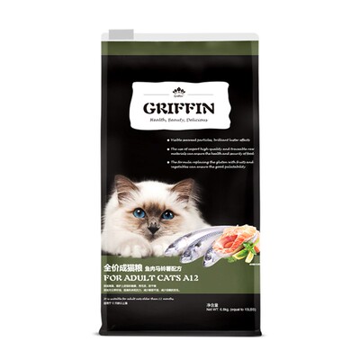 贵芬六种鱼缓解泪痕赛级全期猫粮