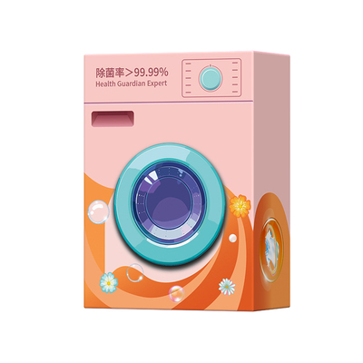 公共洗衣机消毒片和衣服一起洗