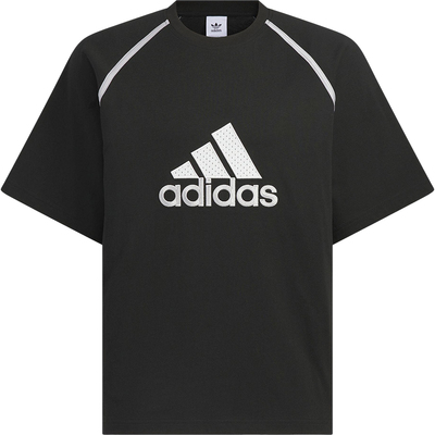 Adidas/阿迪达斯官方正品BADGE T-SHIRT男士针织圆领短袖KC3861