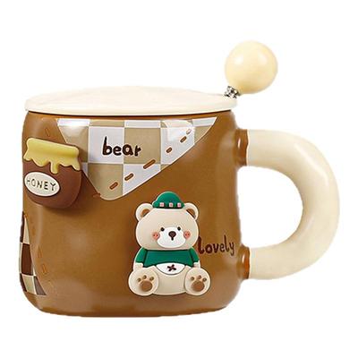 JOJO'SLIFEPD带盖带勺马克杯