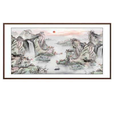 国画微喷打印装裱定制