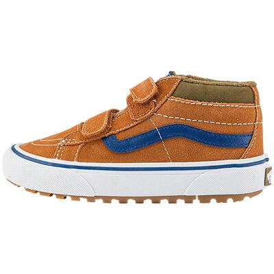 Vans范斯童鞋官方 MTE SK8-Mid Reissue V棕户外加厚中大童登山鞋